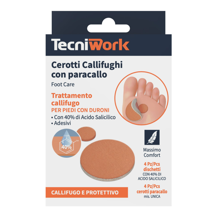 Paracalli e Cerotti Tecniwork | Esteta.it